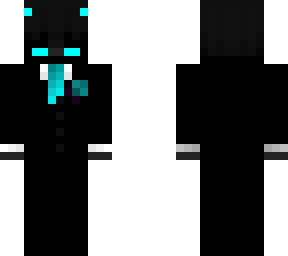 blue devil skin glowing | Minecraft Skin