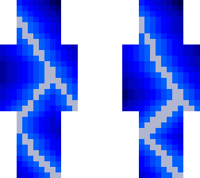 Blue Lightning | Minecraft Skin