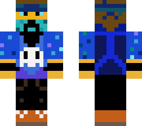 Blue Up | Minecraft Skin