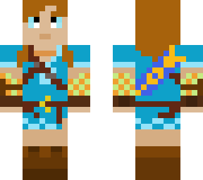 botw link | Minecraft Skin