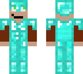 Buff diamond armor | Minecraft Skin