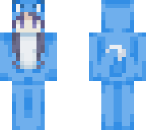 blue wolf furry | Minecraft Skins