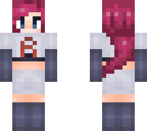 This Is Jessie Jessie Pokemon | Minecraft Skins