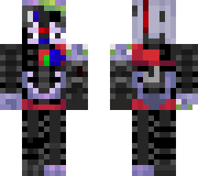 Mangled Roxanne wolf | Minecraft Skin