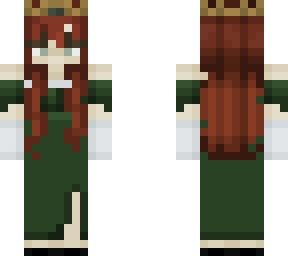 Redhead Queen | Minecraft Skin