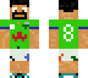 Sia Soliola NRL Canberra Raiders | Minecraft Skin