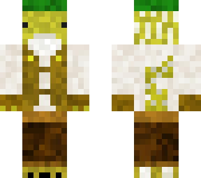 Bearded dragon Townsmen | Minecraft Skin