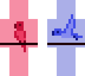 Bird Pixel Art | Minecraft Skin