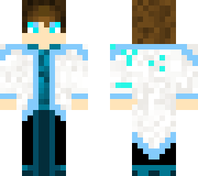 Blue and White Robe | Minecraft Skin