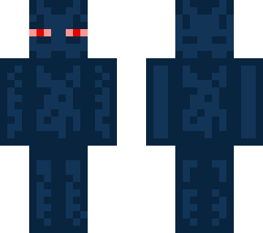 blue enderman | Minecraft Skin