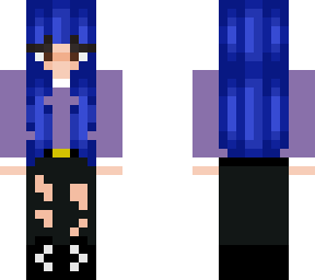 blue girl | Minecraft Skins