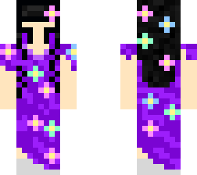 If Isabella from Enchanto played Minecraft WITH flowers | Minecraft Skin