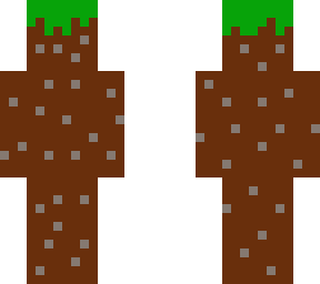 Minecraft grass block camouflage bare bones texture pack | Minecraft Skin