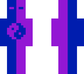 purple and blue | Minecraft Skin