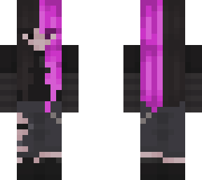 Split Dye Hair | Minecraft Skins