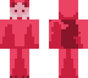ruby red slime pup | Minecraft Skin