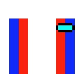 Shapeshifter from red to blue | Minecraft Skin