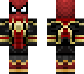 spiderman iron spider suit(endgame and infinity war) | Minecraft Skin