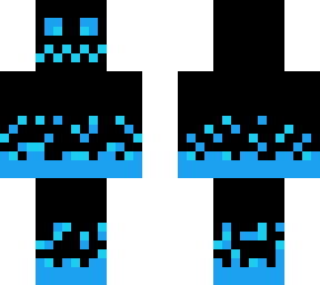 the blue ghost | Minecraft Skin