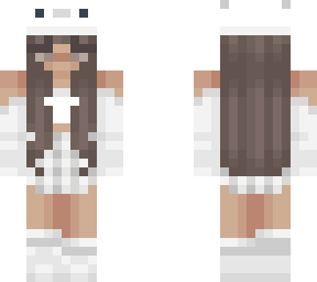 White axolotl | Minecraft Skin