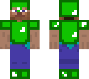 armored steve( hacked armor)WORKS!! | Minecraft Skin