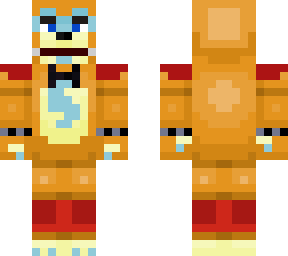 glamrock freddy | Minecraft Skin
