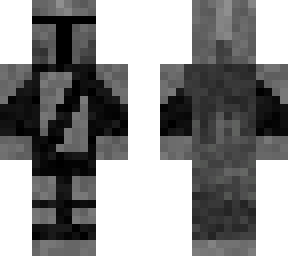 mando black | Minecraft Skin