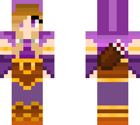 Archer Girl Minecraft Skins