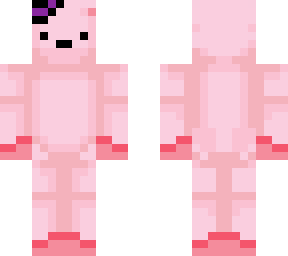 Axolotl With Tophat Minecraft Skins