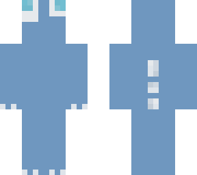 Blue Dinosaur | Minecraft Skin