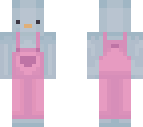 bluebird in dungarees | Minecraft Skin