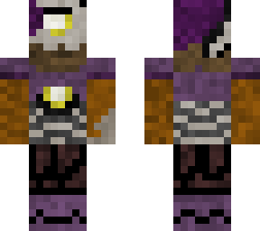 Castle Crashers Cyclops UnDead | Minecraft Skin
