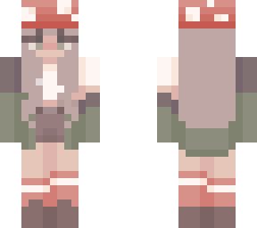 cute mushroom girl | Minecraft Skins