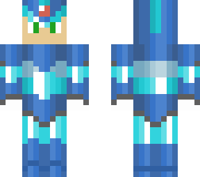 Mega Man X | Minecraft Skin