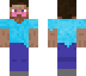 Pink Steve | Minecraft Skin