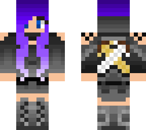 purple warrior | Minecraft Skins