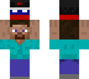 Steve carrying Russia | Minecraft Skin