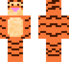 Tigger | Winnie The Pooh Set | Minecraft Skin