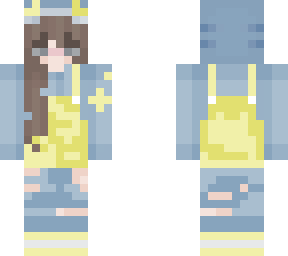 Yellow aesthetic | Minecraft Skin