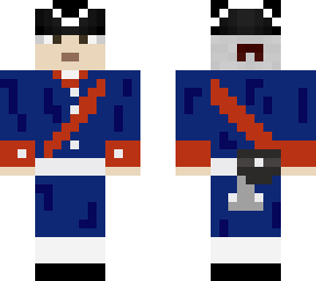18th Century Spanish Soldier | Minecraft Skin