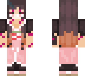 Awakened Nezuko | Minecraft Skin