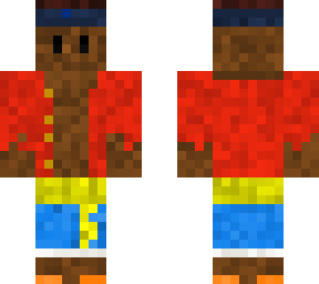 Luffy Minecraft Skins