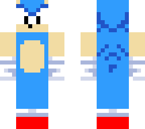 Classic Sonic Minecraft Skins