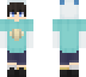 Cyan Boy | Minecraft Skin