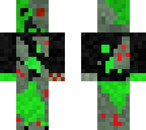cyborg creeper | Minecraft Skin