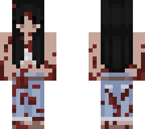 bloody girl | Minecraft Skins