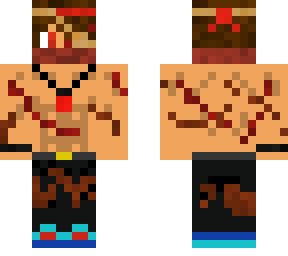 Exotic Survival Ruby Creeper | Minecraft Skin