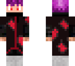 Goku Black Akatsuki Sigma | Minecraft Skin