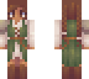 Green dress -CE- | Minecraft Skin