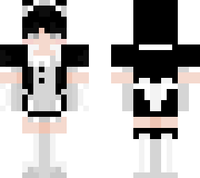 Maid skin boy by negahhaitani | Minecraft Skin